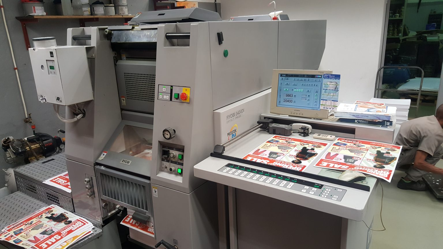 Durban Machine List – Litho Sales & Label
